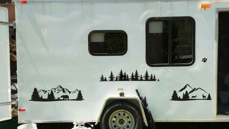 Vinyl Graphics or Decals - Easy Way to Spruce Up the Outside of Camper ...